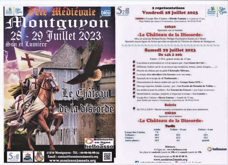 FÊTE MéDIéVALE – Montguyon